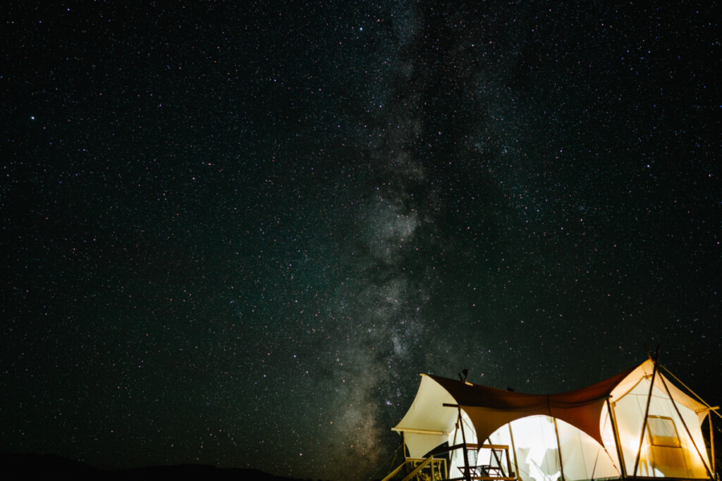 Under Canvas Named First DarkSky-Certified Resort in the World - Under Canvas®
