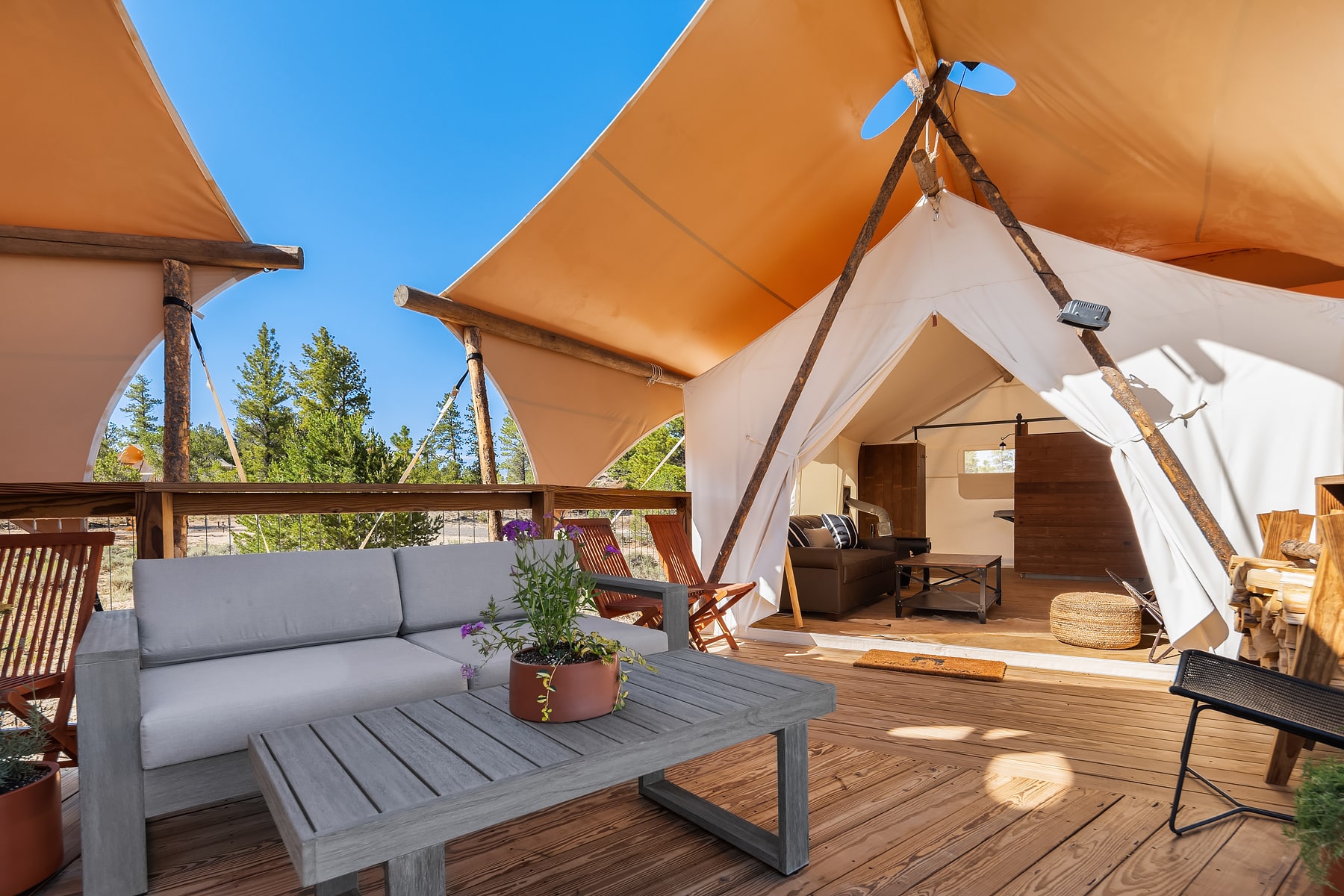 Washington Glamping near the Columbia River Gorge | Under Canvas